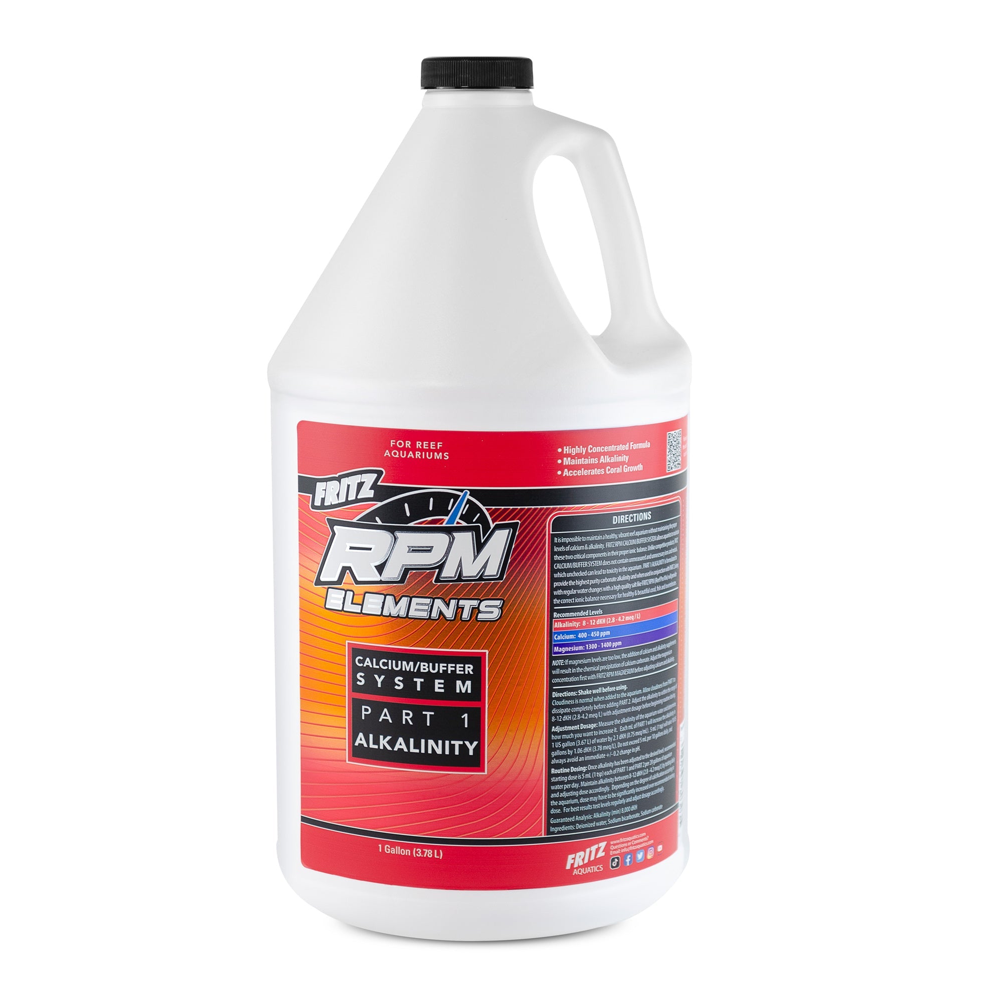 Fritz RPM Elements Pt1 Alkalinity 1G - Coralsdepot